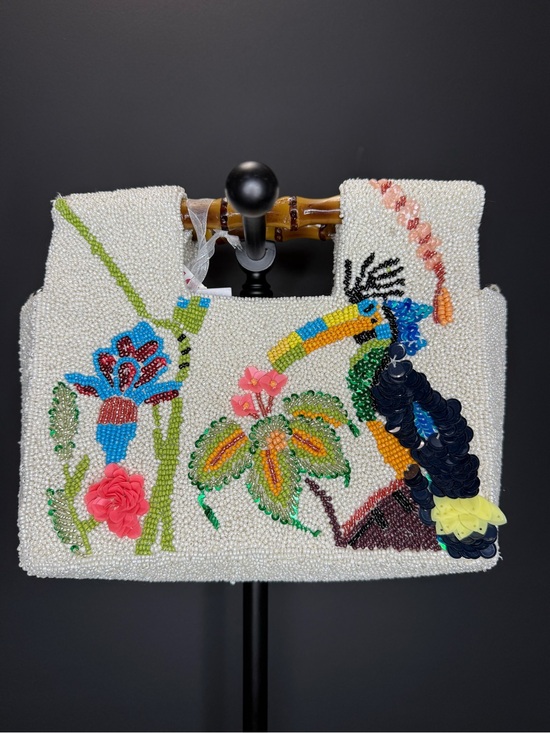 Bags | New Viral Beaded Purse Bag Made In India Summer Resort Novelty ...